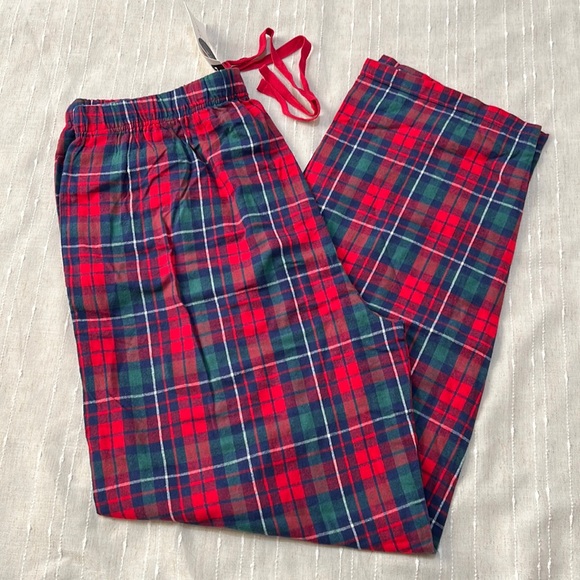 boxercraft | Intimates & Sleepwear | Nwt Mistletoe Plaid Straight Leg ...